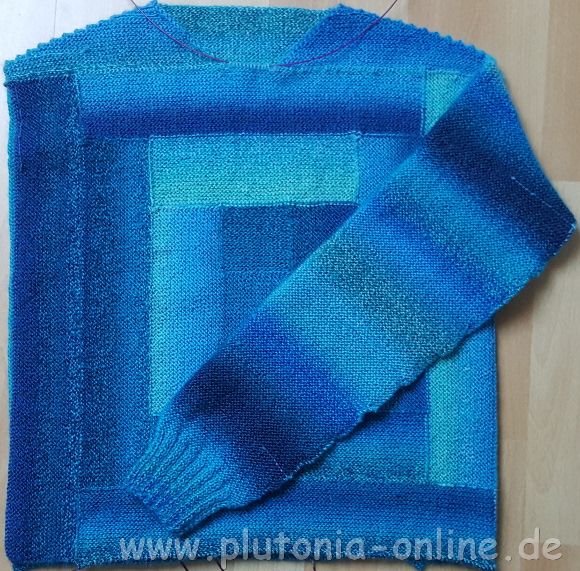 Patchwork-Pullover - Plutonias StrickplanetPlutonias Strickplanet